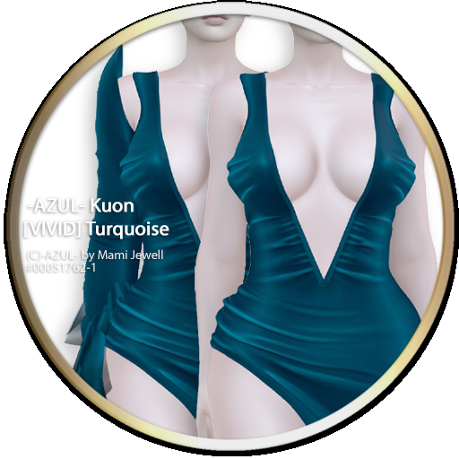 Second Life Marketplace - -AZUL- Kuon [VIVID] Turquoise